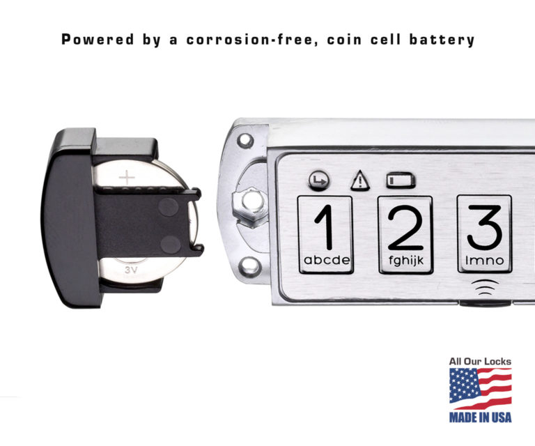 MicroIQ RT self locking electronic cabinet lock | MicroIQ | Electronic ...