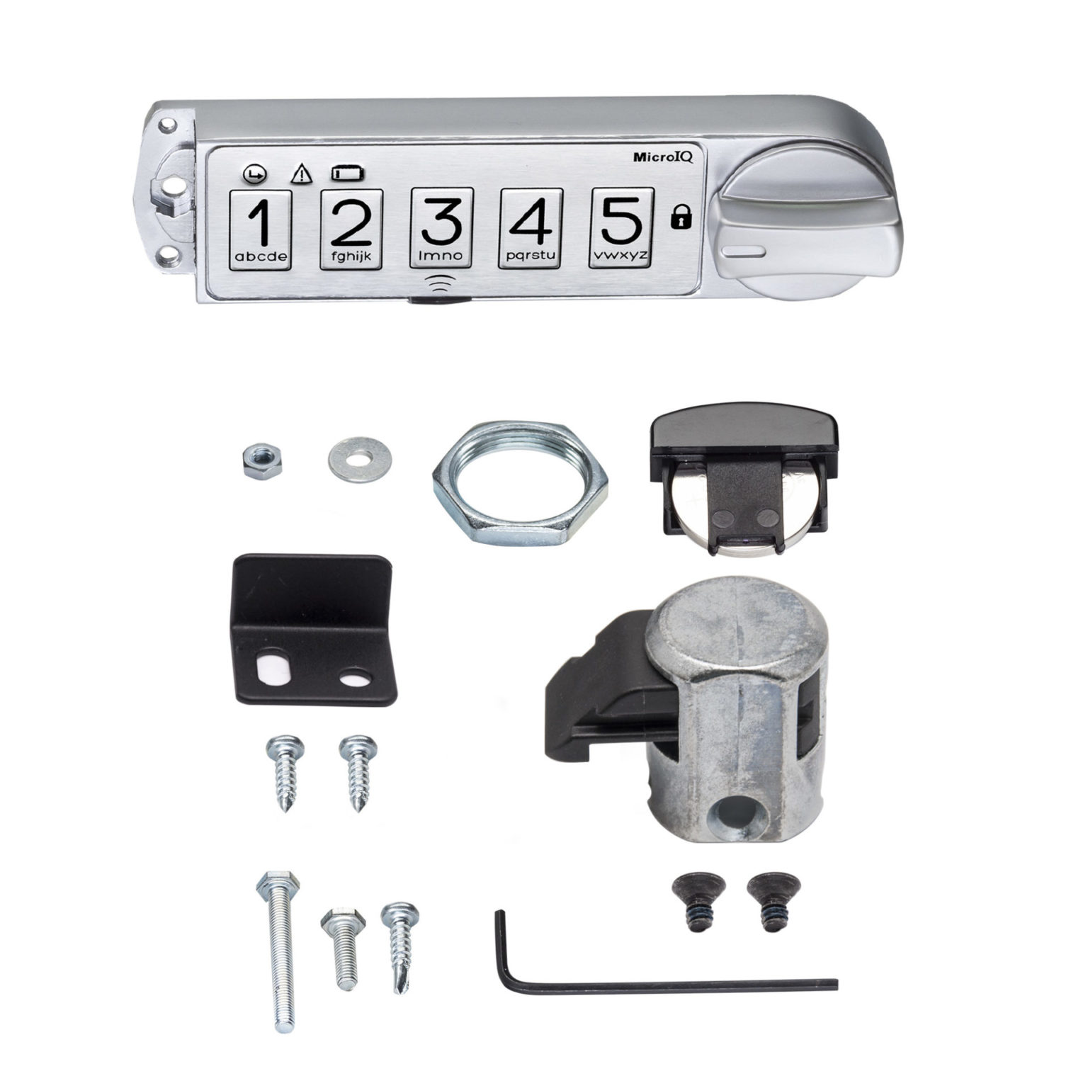 MicroIQ RT self locking electronic cabinet lock | MicroIQ | Electronic ...