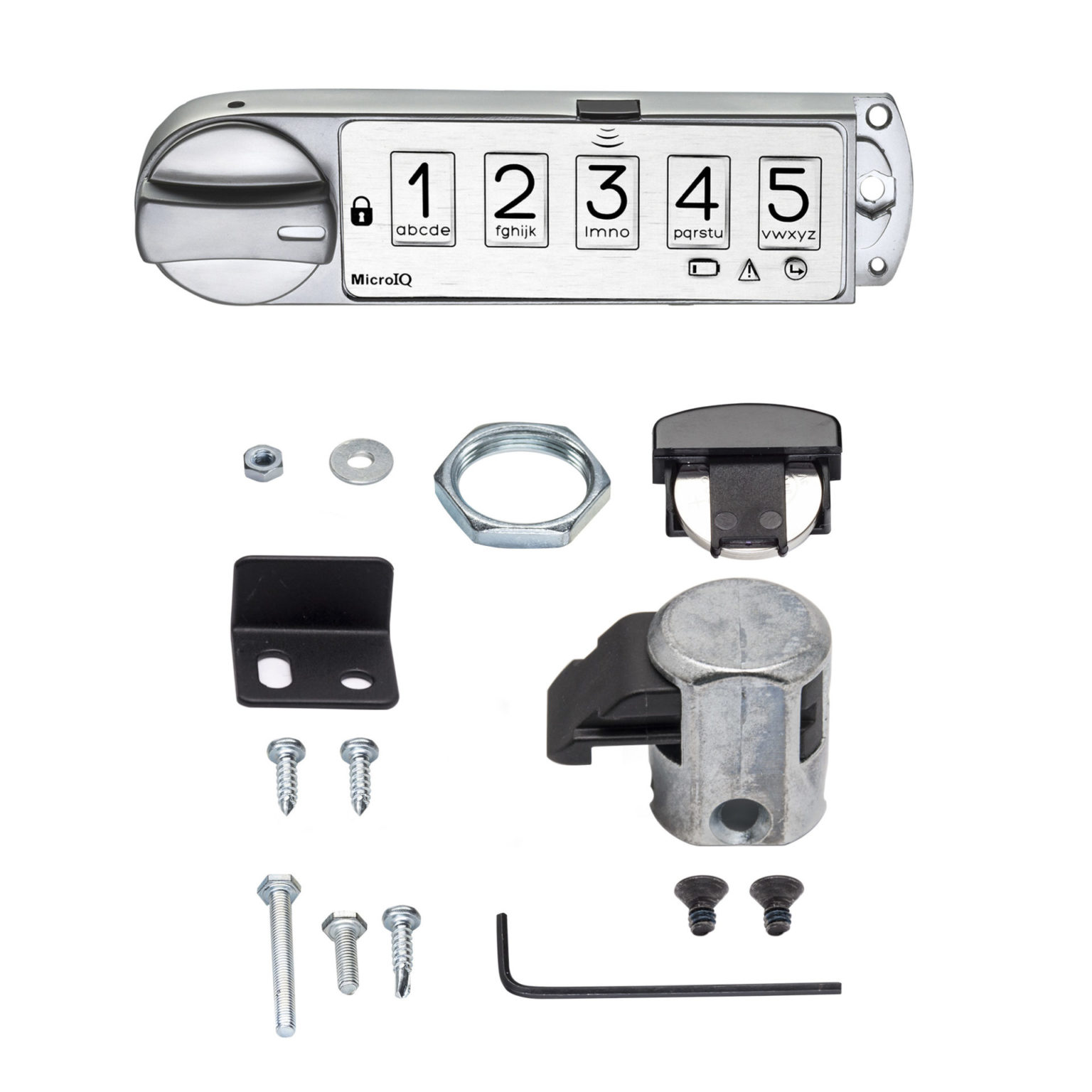 MicroIQ RT self locking electronic cabinet lock | MicroIQ | Electronic ...